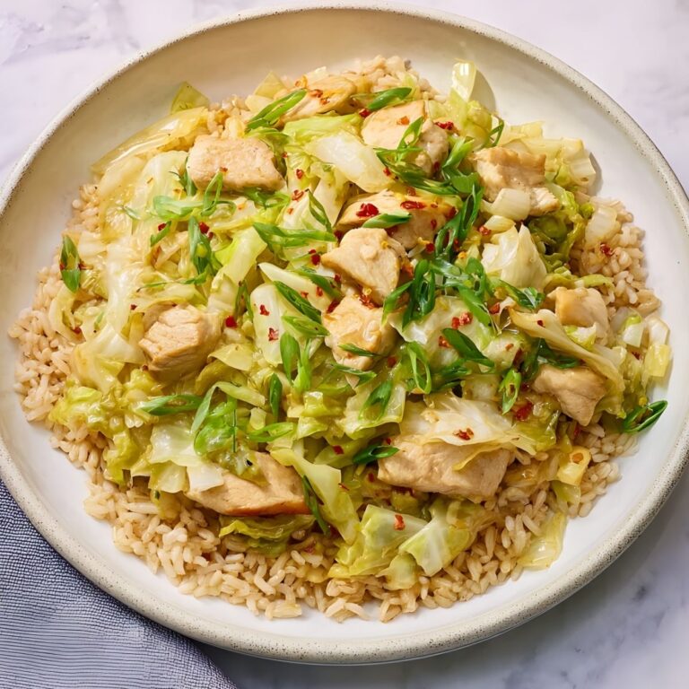 spicy chicken cabbage stir fry